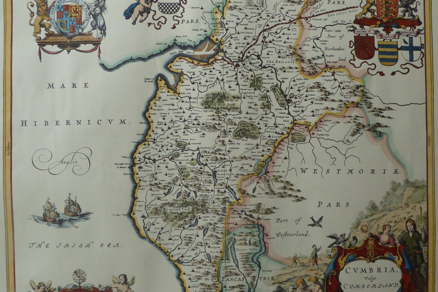 Cumberland West March England Maps 1580 – 1665 – Reivers