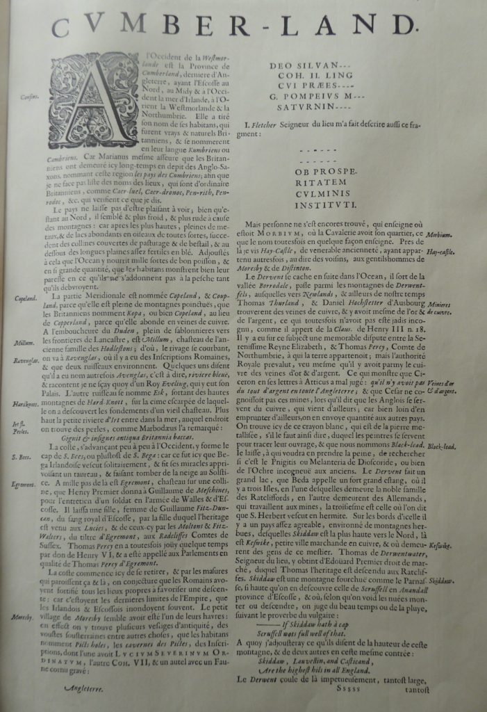 Cumberland West March England Maps 1580 – 1665 – Reivers
